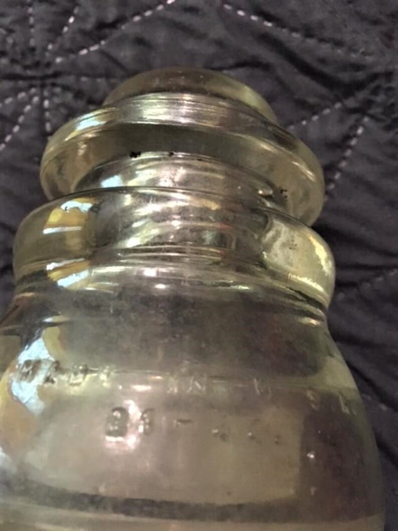 Art & Collectibles Vintage Clear Glass Hemingray 45 Insulator With ...