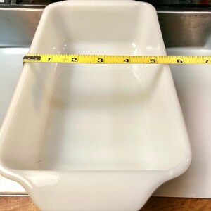 Anchor Hocking Blue Cornflower Glass Loaf Baking Dish 411, One Quart ...