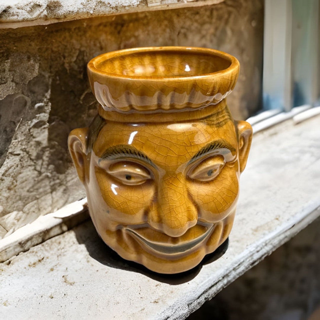 Vintage Oriental Man Face Mug Large Made in Occupied Japan - Etsy