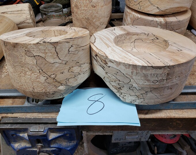 Bowl Blanks sh410 Spalted Maple - Etsy