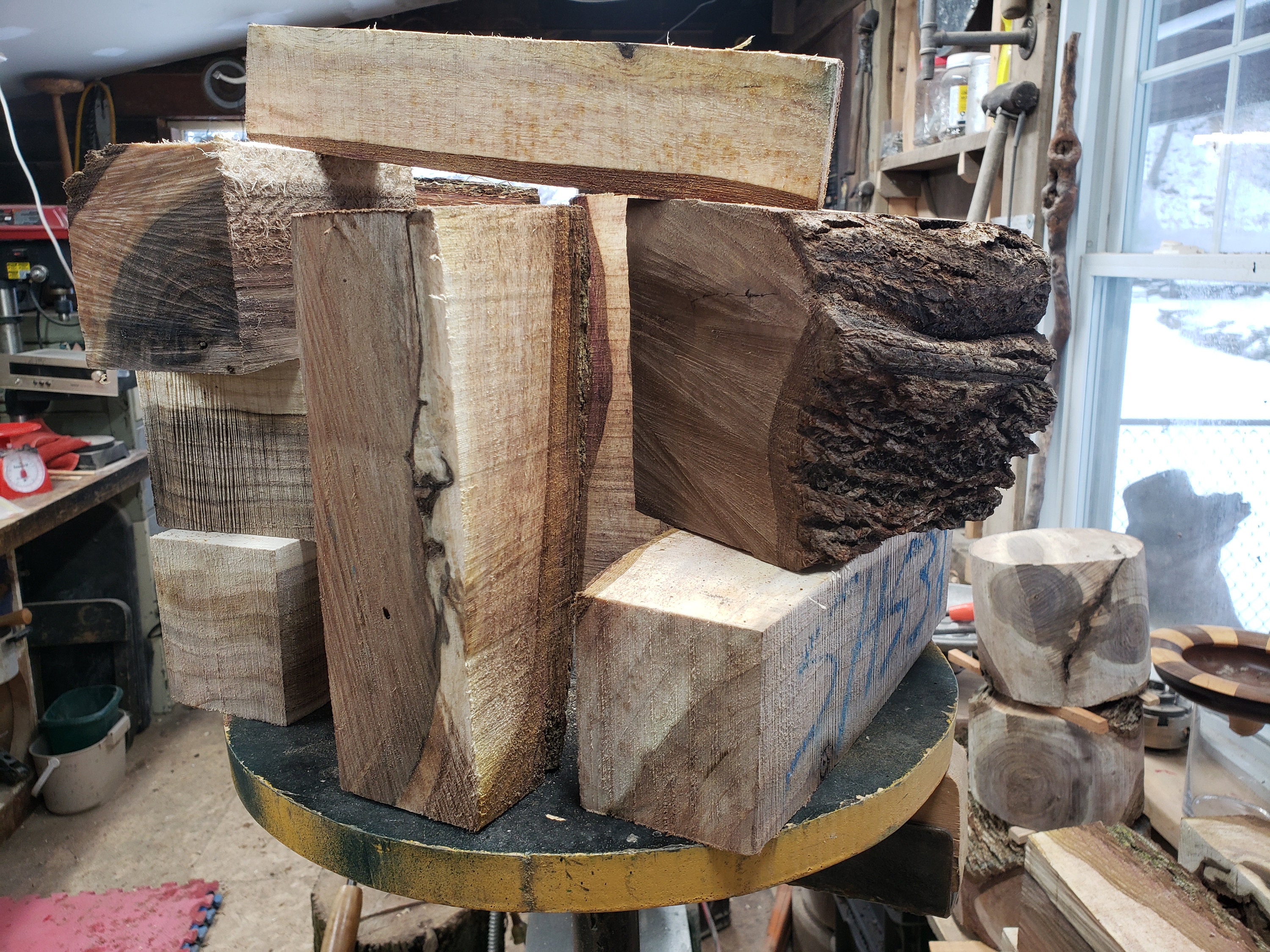 Black Walnut Carving/turning Blocks 9pcs - Etsy