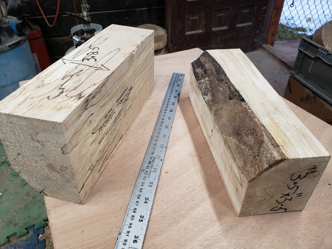 Spalted Maple Blocks - Etsy