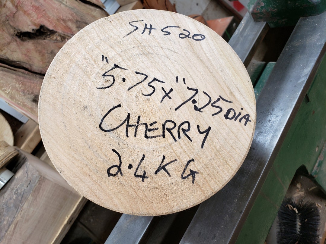 Solid Cherry Turning Blank sh520 - Etsy