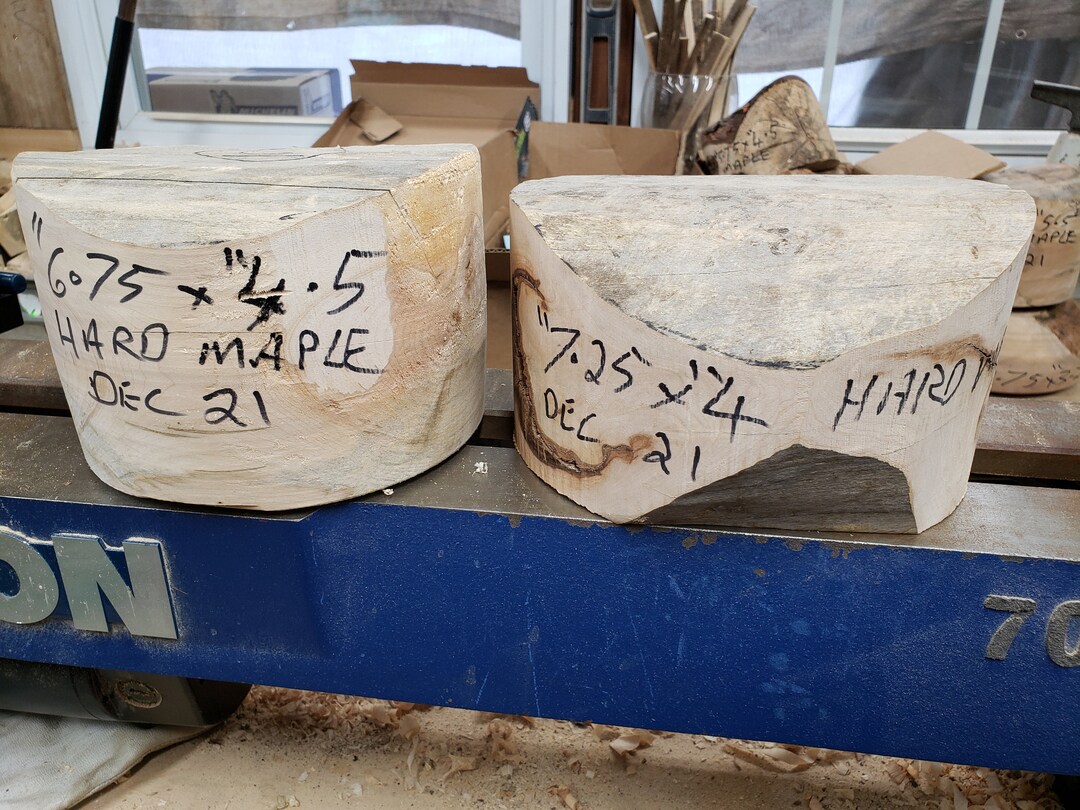 Spalted Maple Wood Turning Blanks - Etsy