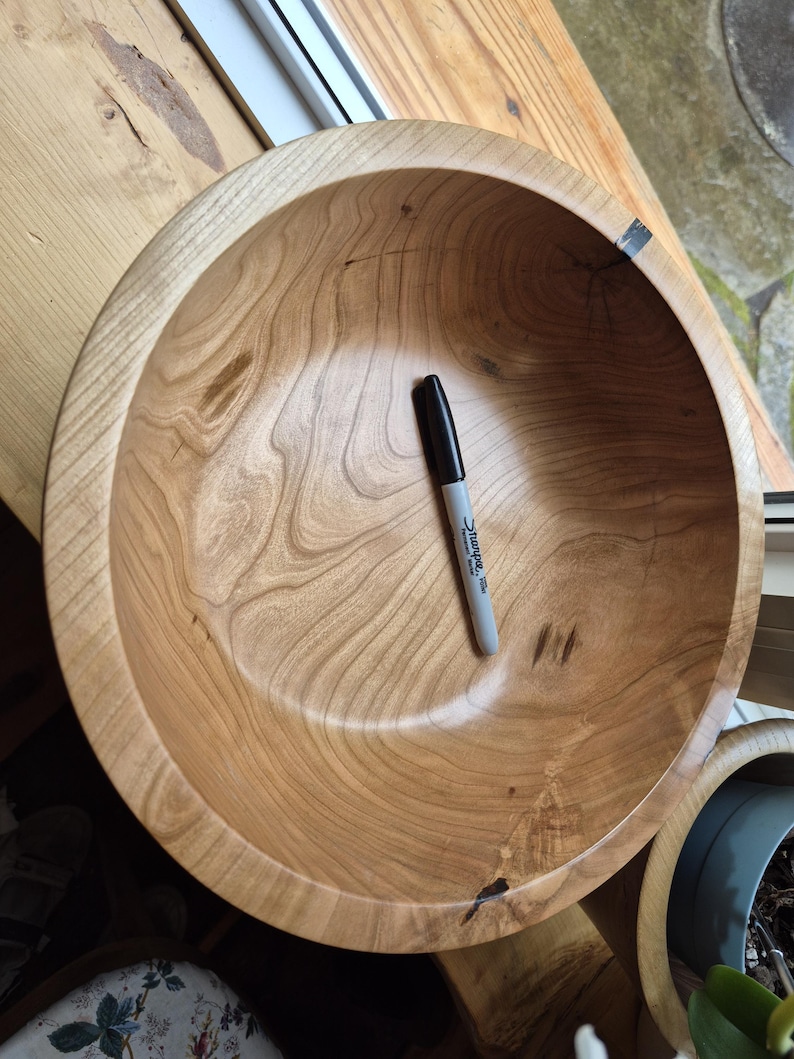 Black Cherry Serving Bowl 12 X5 Inch [wb61] - Etsy Canada