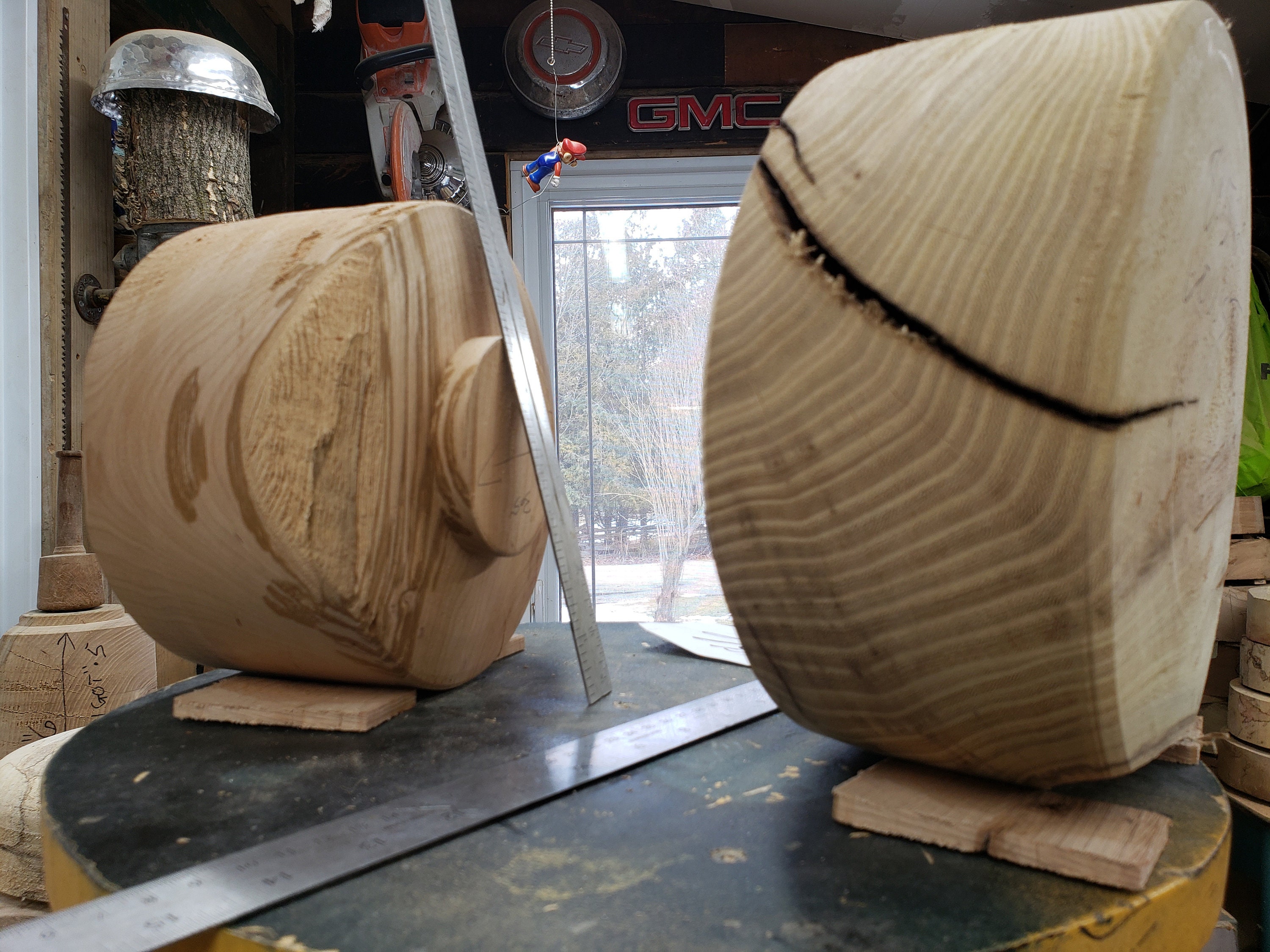 Black Locust Wood Sculpture