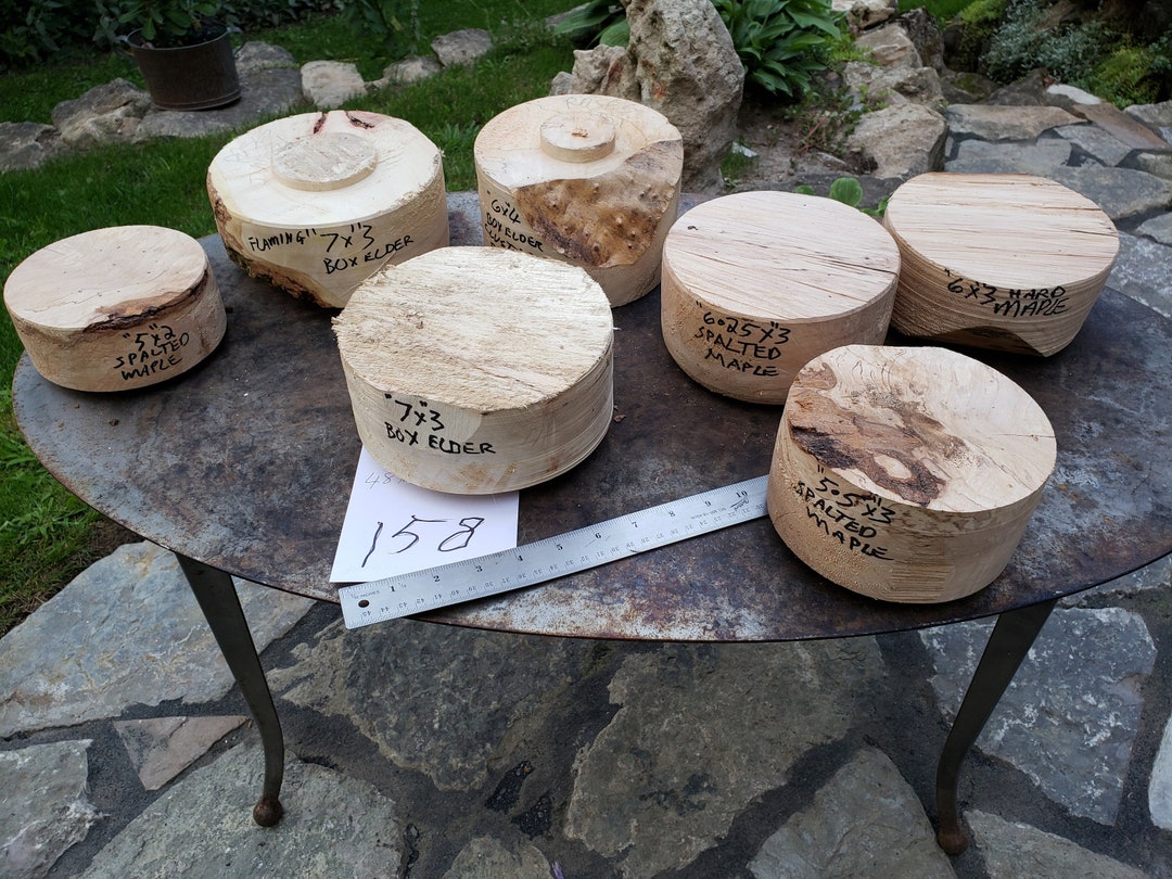 Prepared Burl Turning Blanks [7pcs] - Etsy