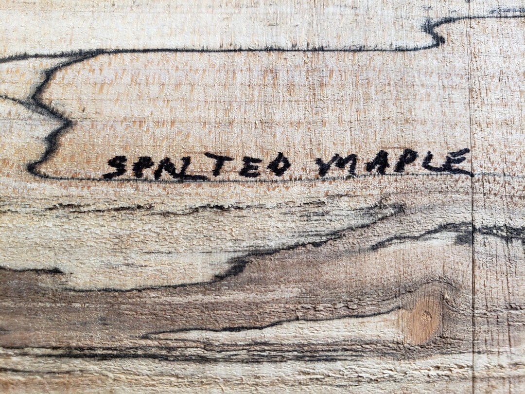 Spalted Maple and Ash Square Blanks 8pcs. - Etsy