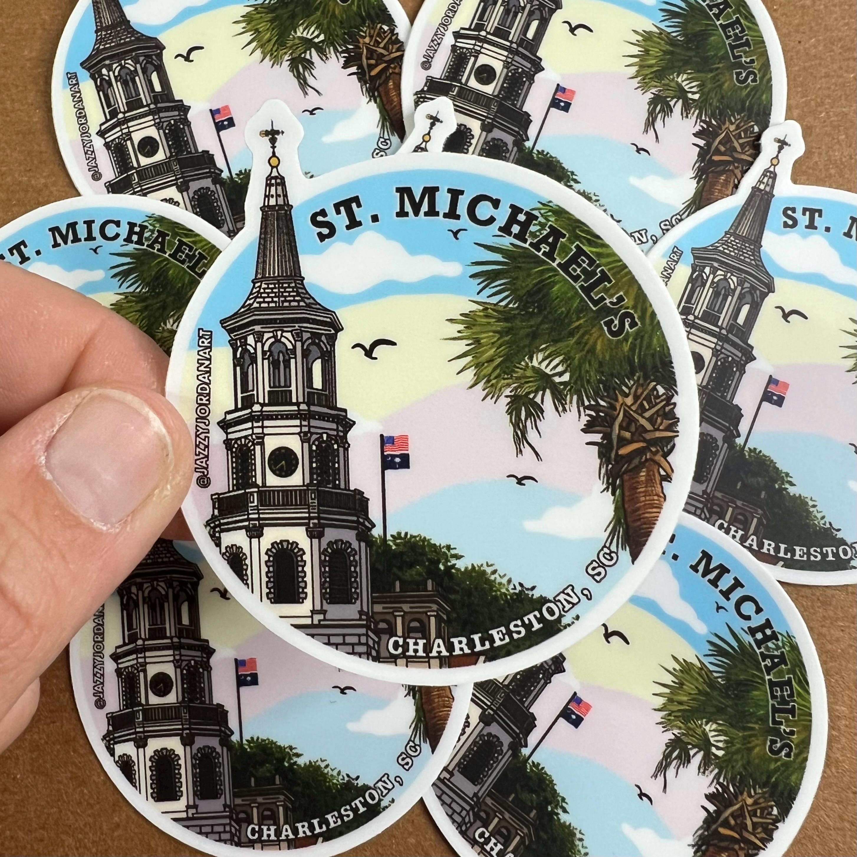 St. Michael's Church Sticker & Magnet - Etsy