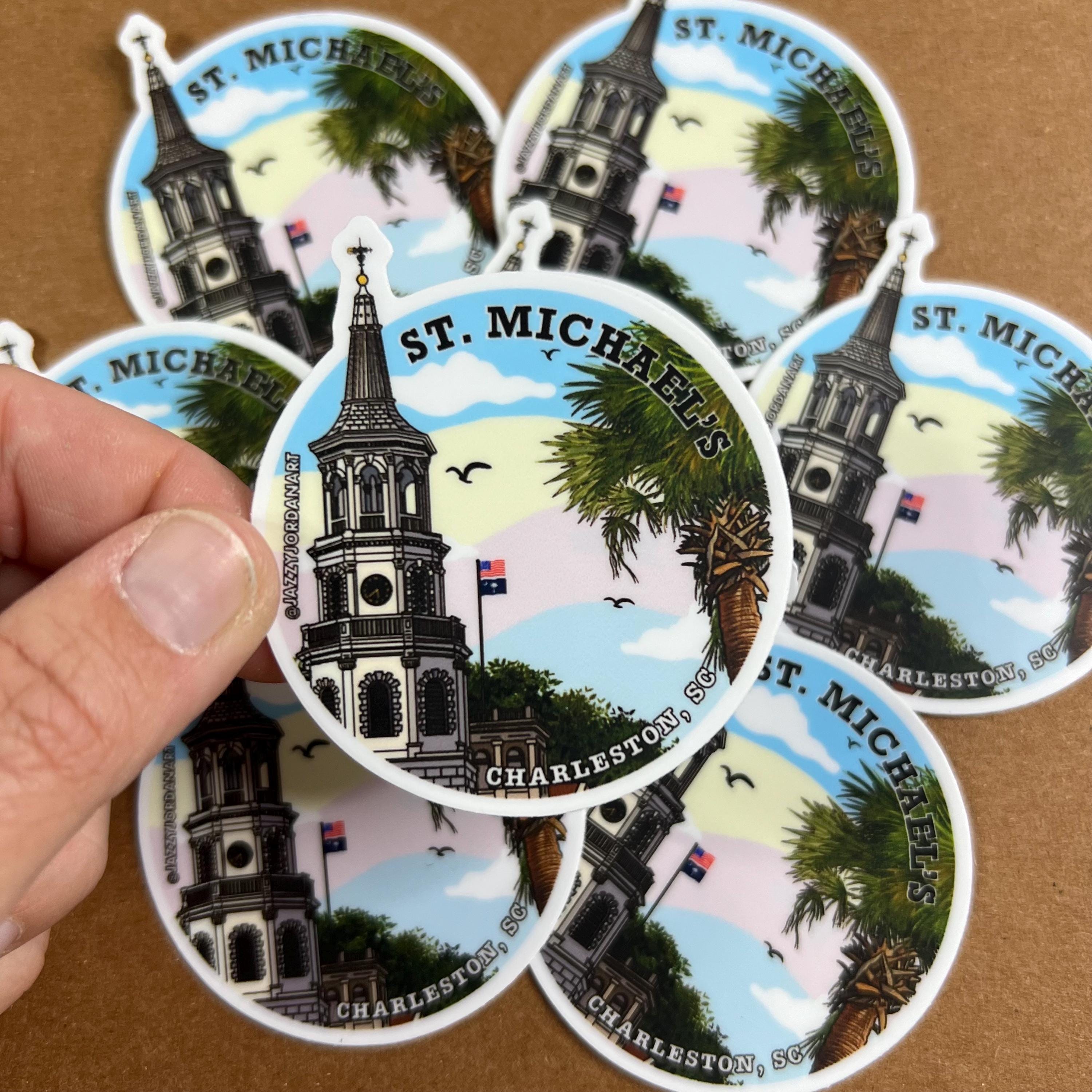St. Michael's Church Sticker & Magnet - Etsy