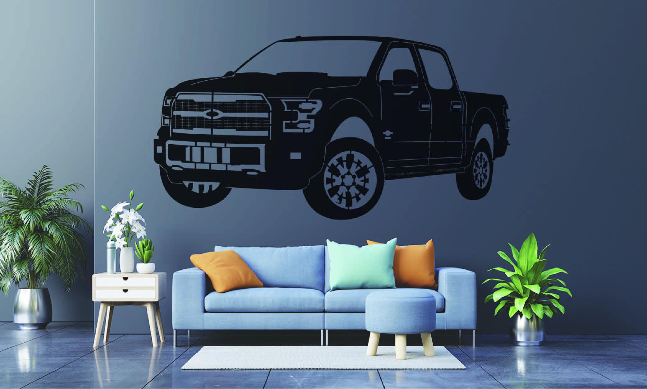 Ford F Series Truck SVG DXF - CNC Plasma Laser Cut Files - Etsy