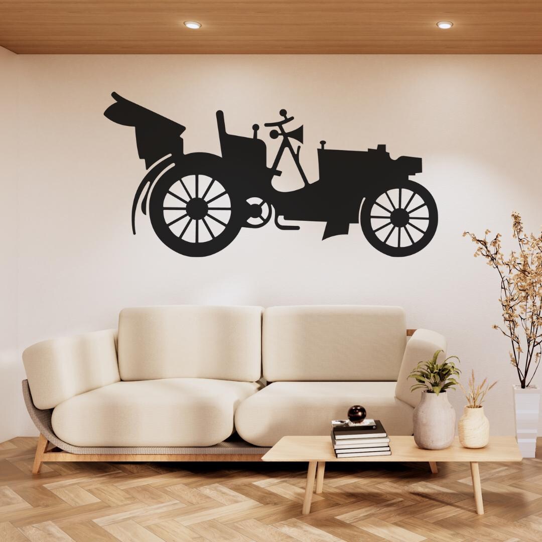 Vintage Car Buggy DXF SVG File: Laser Cut Metal Art (digital Download ...