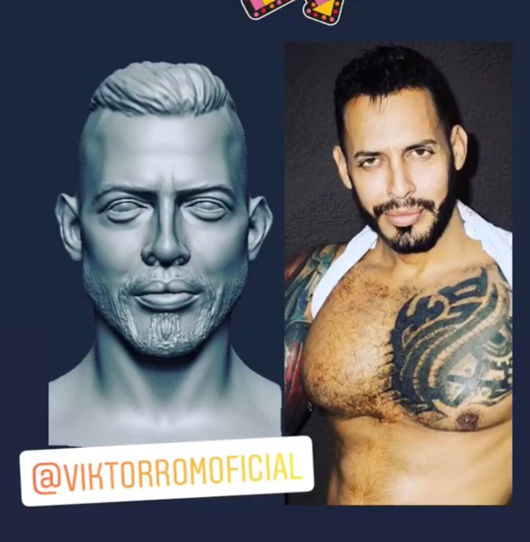 Portraits / Retratos Slt Obj Files for Print . - Etsy