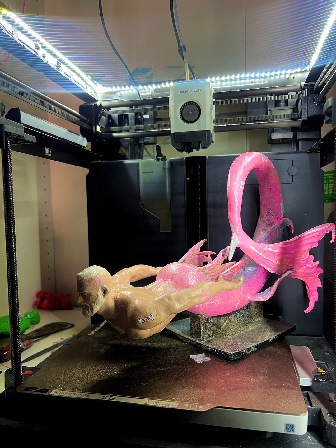 134/07 Mermaid Pink Ben especial Edition 40cm 16 Pulgadas Tritón ...