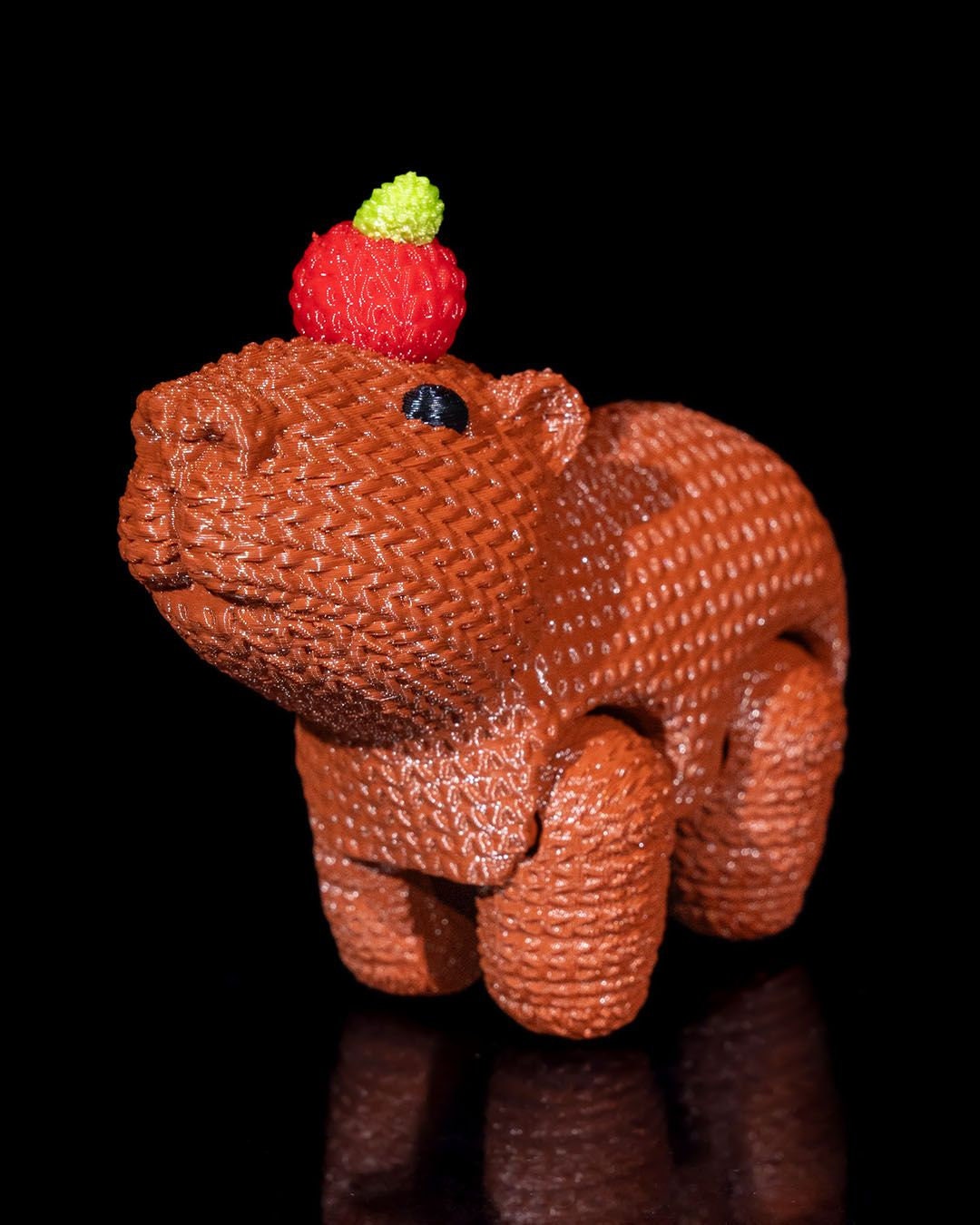 Capybara Crochet 3D Print - Etsy