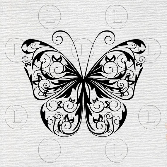 Butterfly Svg-butterfly Vector Graphics-butterfly | Etsy