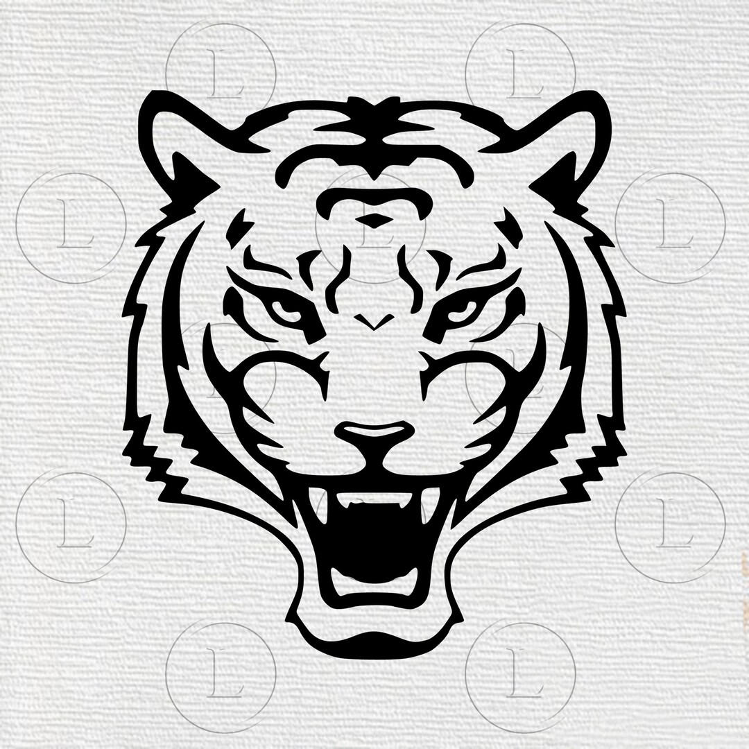 Tiger Svg File - Tiger Svg - Tiger Animals -tiger - Animals Clip Art ...