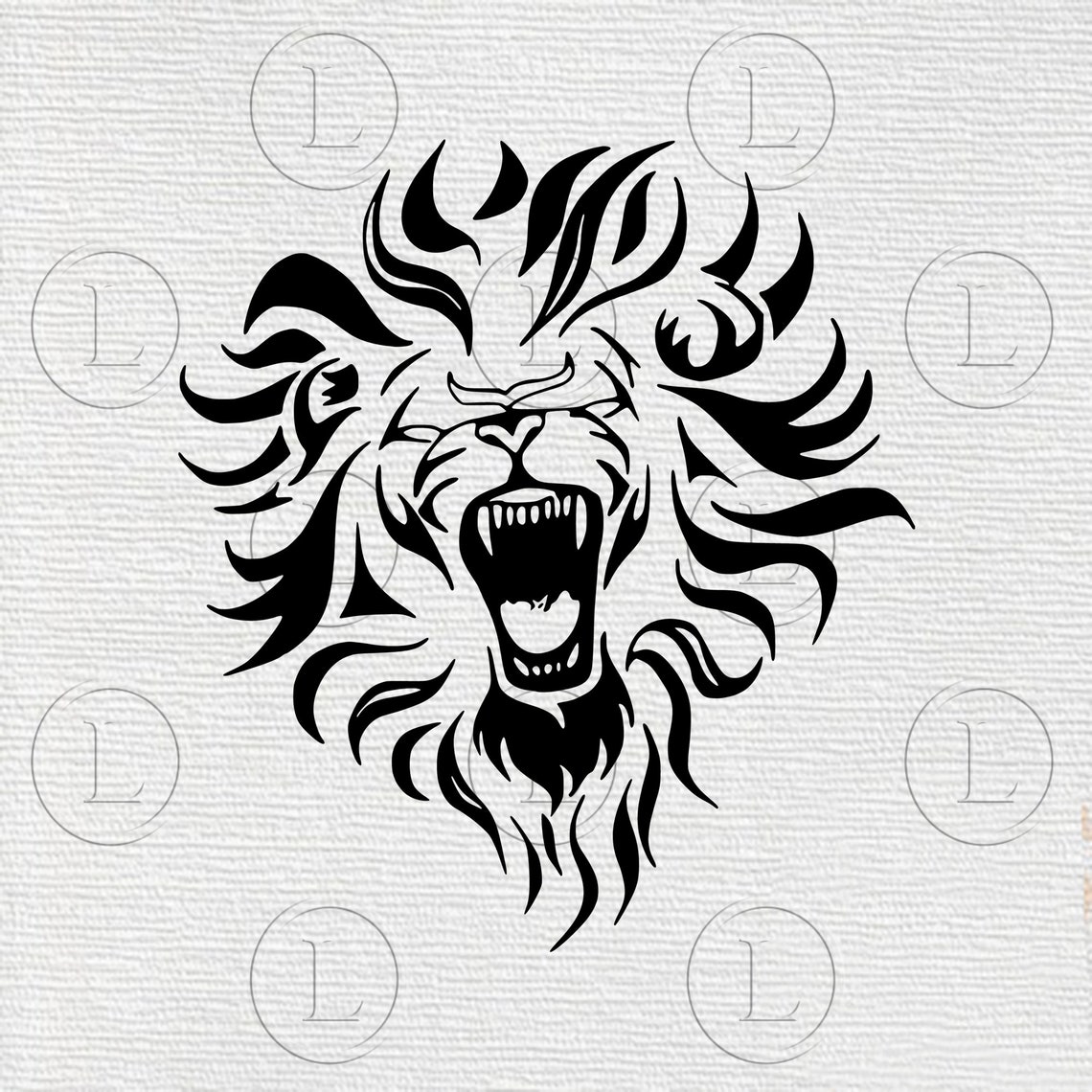 Lion SVG King of the Jungle Eps Lion Animal Lion Tattoo - Etsy