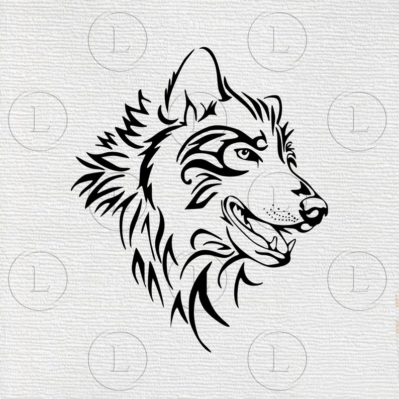Wolf Svg -wolf Svg Vector Graphics- Wolf Animal Clip Art- Wolf Svg for ...