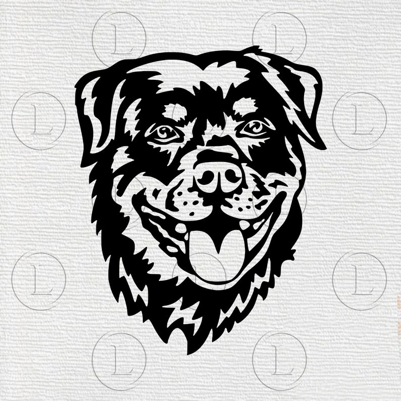 Dog Rottweiler Svg Dog Svg File Rottweiler Animals - Etsy