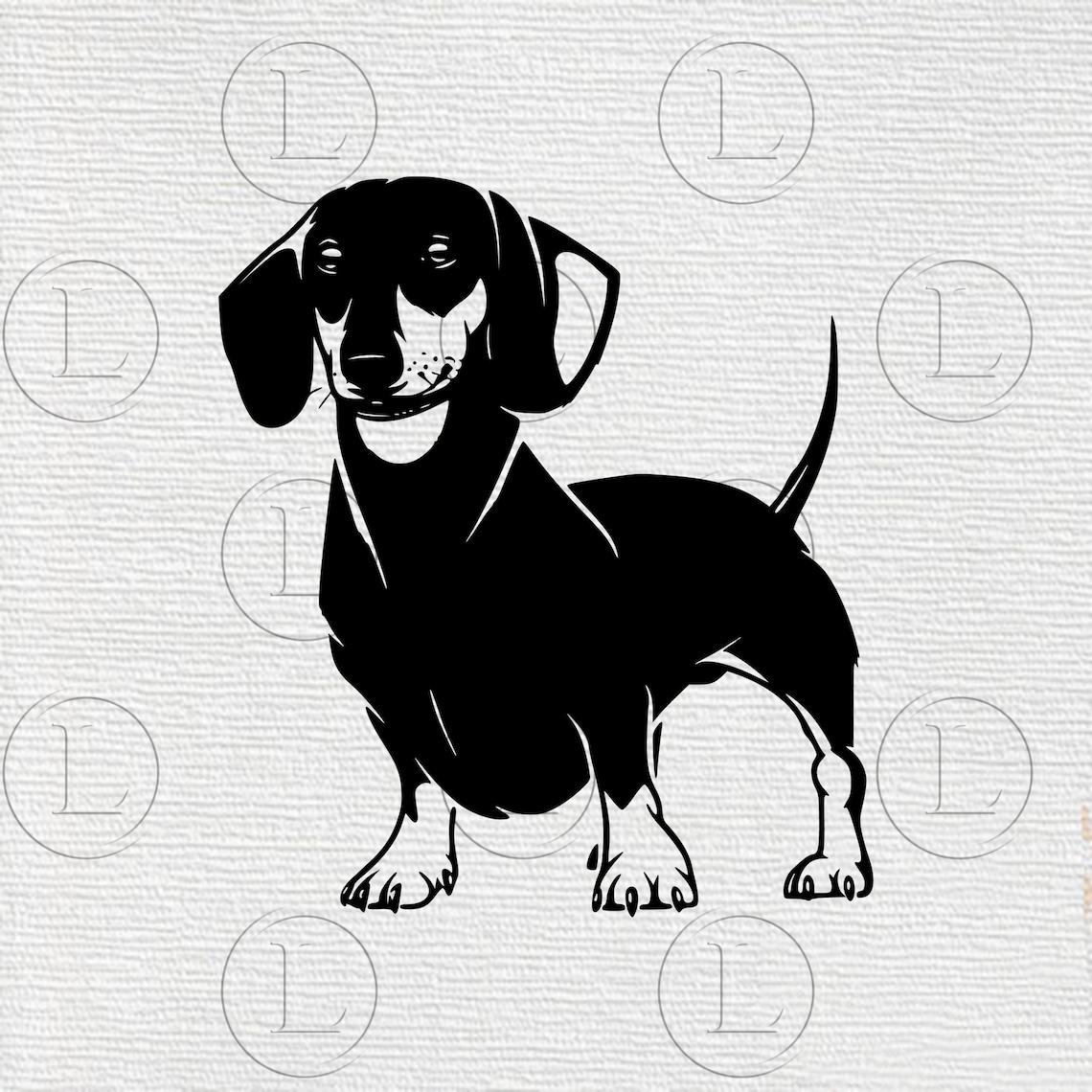 Dachshund Dog Svd dachshund Dog Vector Graphics-dachshund - Etsy