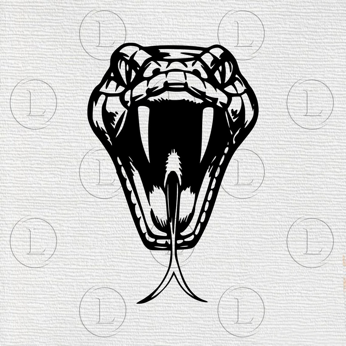 Cobra Svg -snake Vector Graphics-cobra Drawing Svg-cobra Snake Reptilia ...