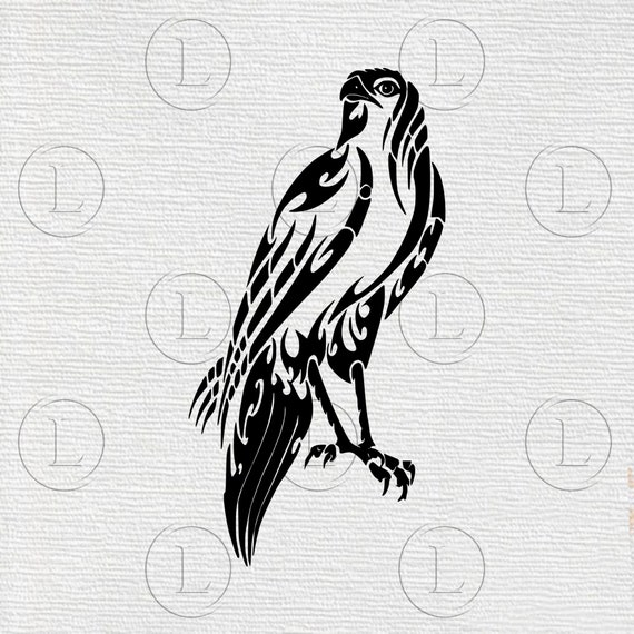 Falcon Svg bird Vector Graphics-falcon Silhouette Svg | Etsy