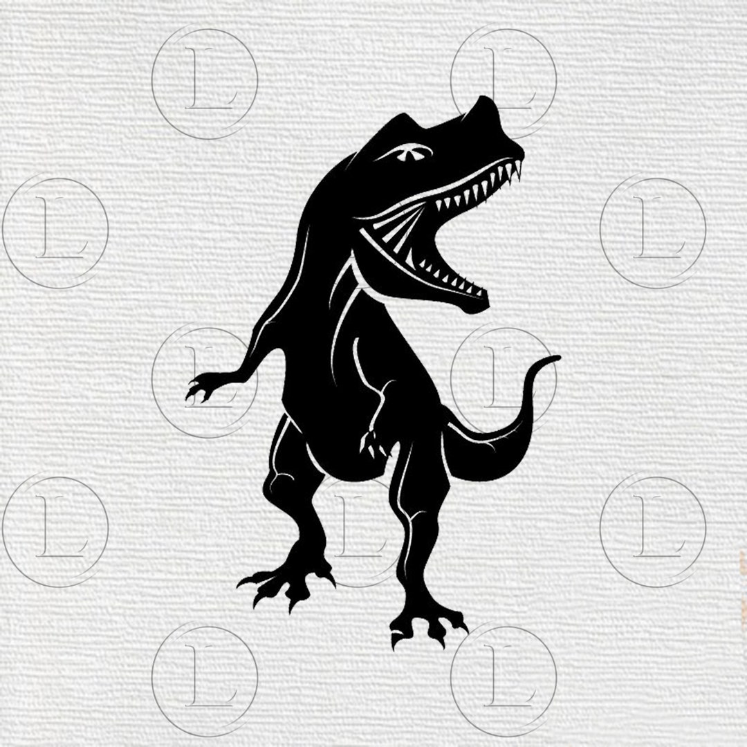 Dinosaur Svg-raptor Logo Svg-raptor Logo Vector Graphics-raptor ...