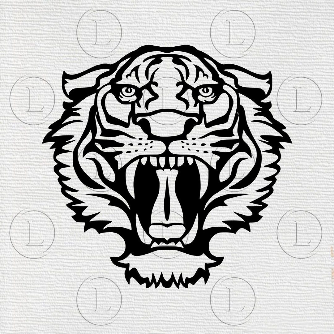 Tiger Svg File - Tiger Svg - Tiger Animals -tiger - Animals Clip Art ...