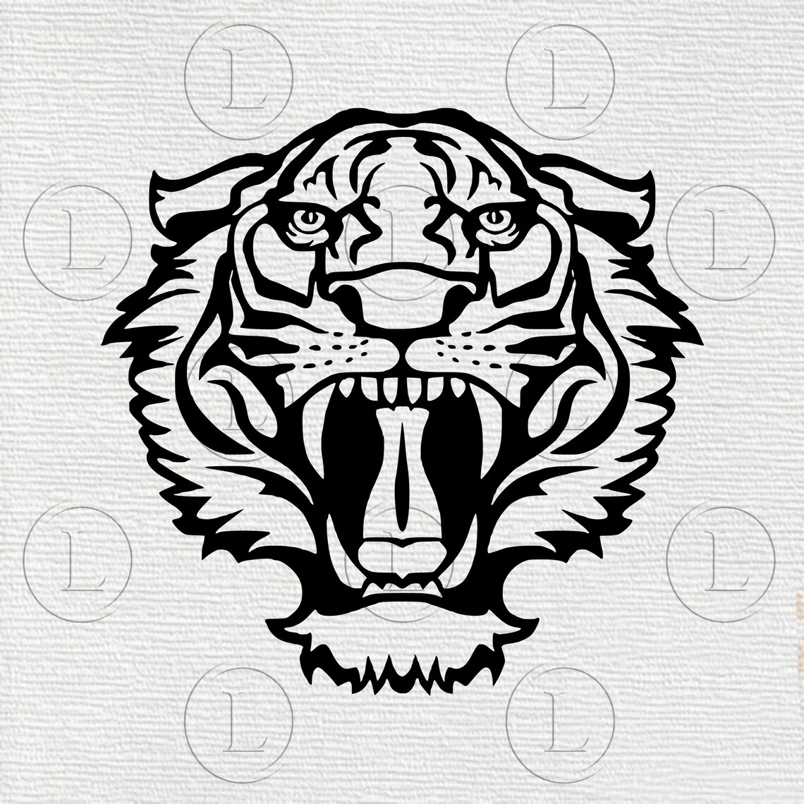 Tiger Svg File Tiger Svg Tiger Animals Tiger Animals | Etsy