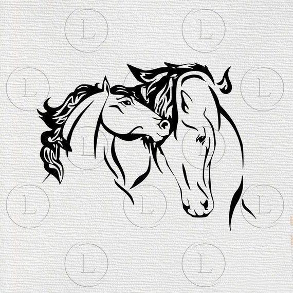 Horse Svg-horse Vector Graphics Horse Animal Clip Art Horse - Etsy