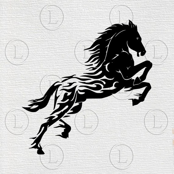 Horse Svg-horse Vector Graphics Horse Animal Clip Art Horse - Etsy ...
