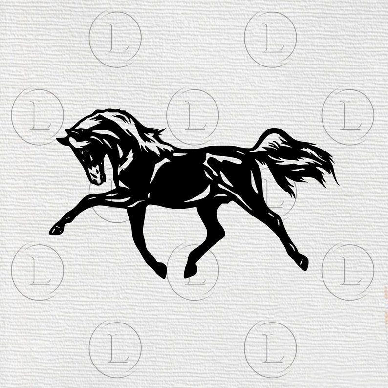 Paard SVG-paard vector graphics-paard dierlijke clip art-paard silhouet ...