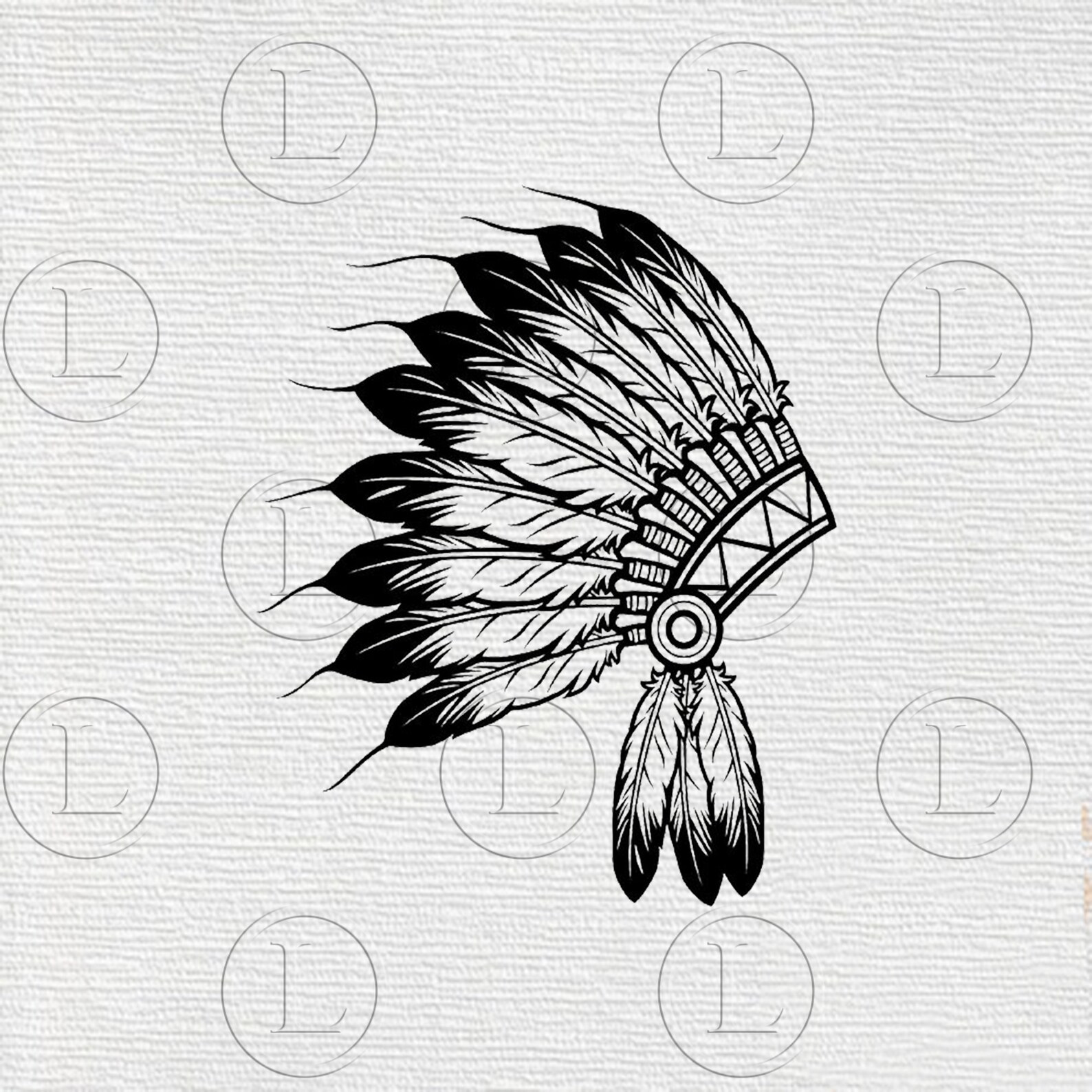 Native American Tribles Svg File Indian Svg Red Man man Tattoo People ...