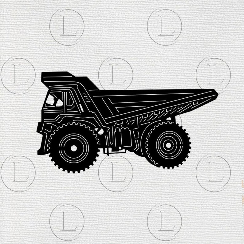 Dump Truck Svg Dump Truck Vector Graphics-dump Truck - Etsy