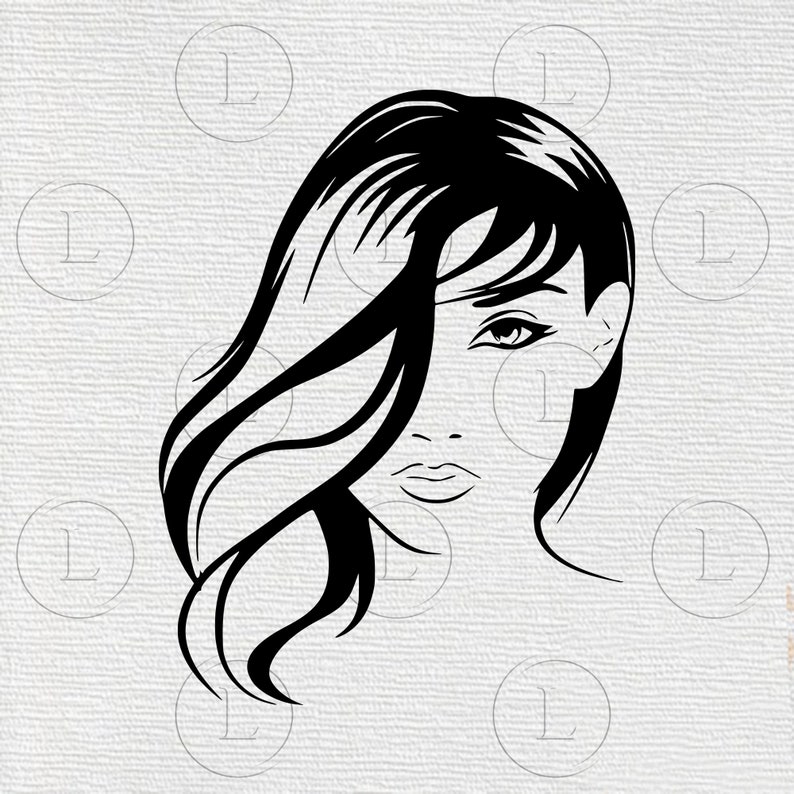 Beautiful Woman Svg File Woman Svg Beautiful Woman - Etsy