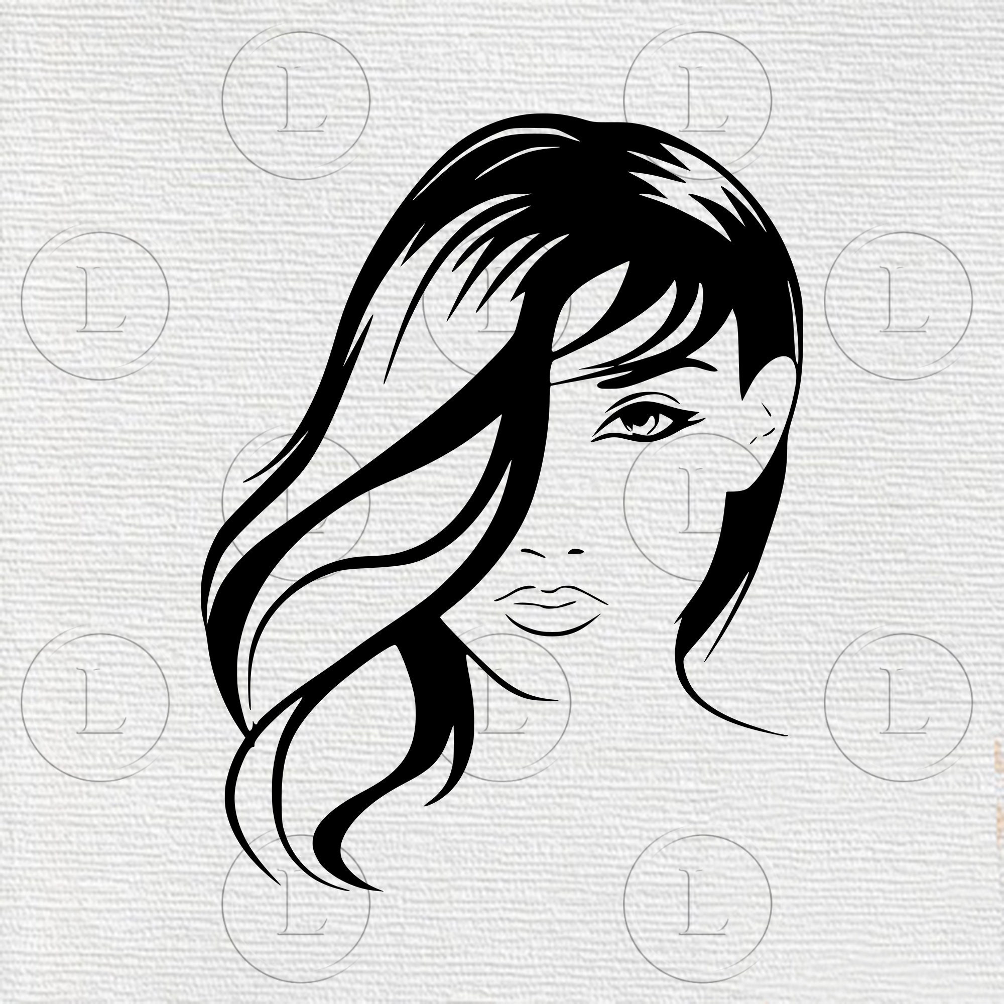 Beautiful woman Svg File Woman Svg beautiful woman | Etsy