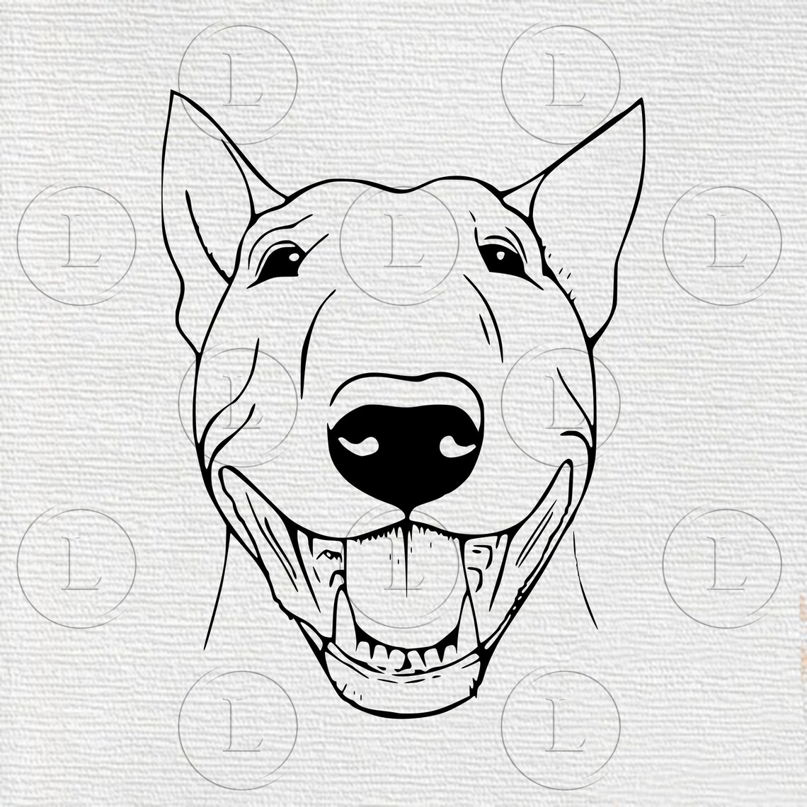 Pit Bull Dog Svg Guard Dog Svg File Big Dog Animals | Etsy