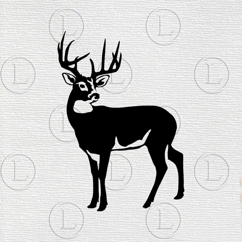 Hirsch SVG Hirsch png Hirsch Silhouette HirschTier Svg - Etsy Schweiz