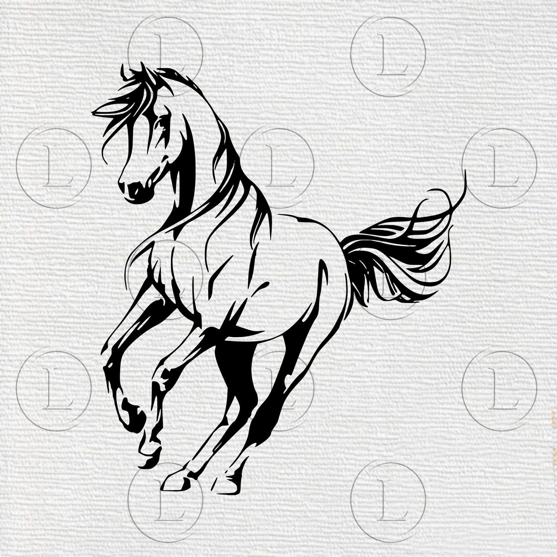 Horse Svg-horse Vector Graphics - Horse Animal Clip Art- Horse ...