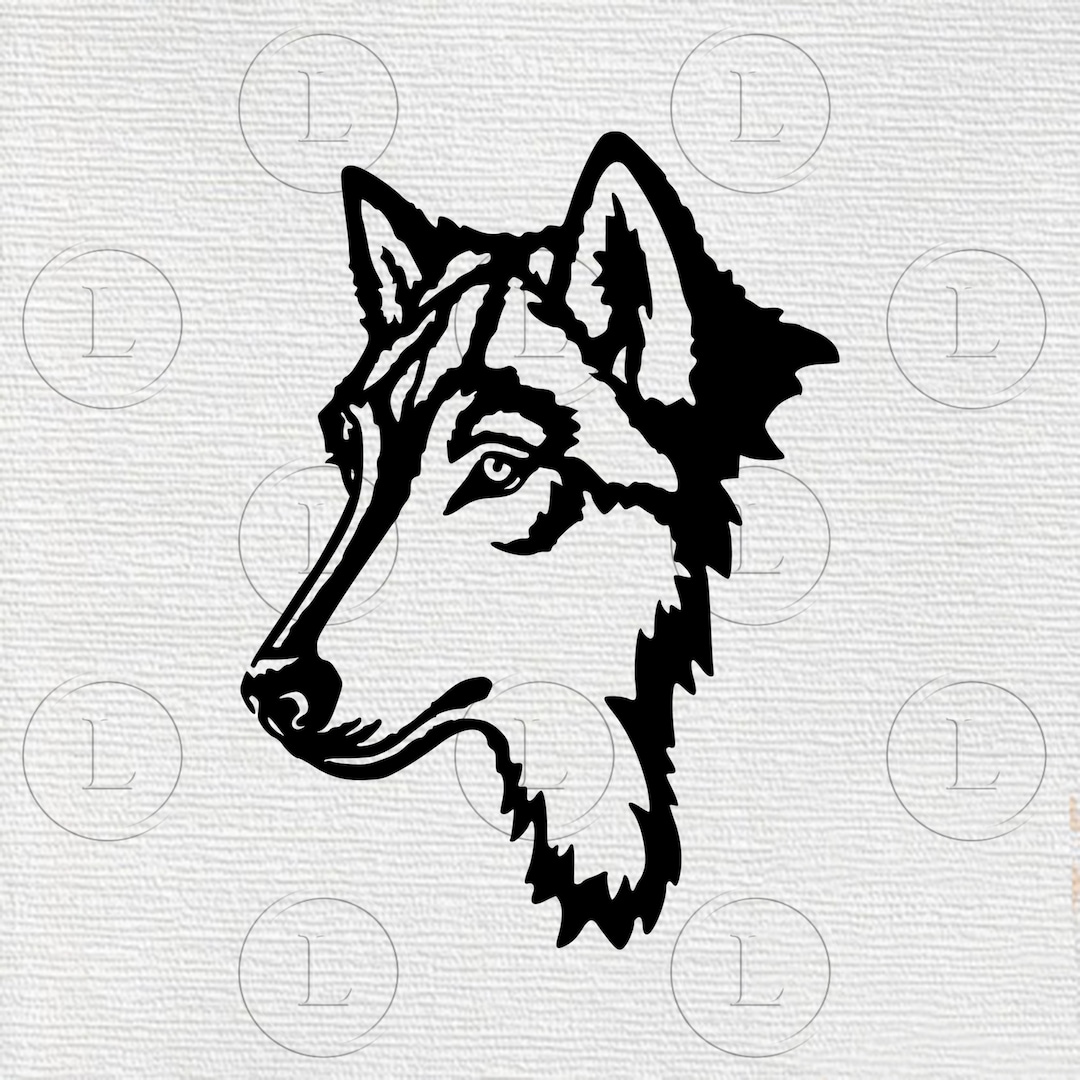 Wolf Svg -wolf Svg Vector Graphics- Wolf Animal Clip Art- Wolf Svg for ...