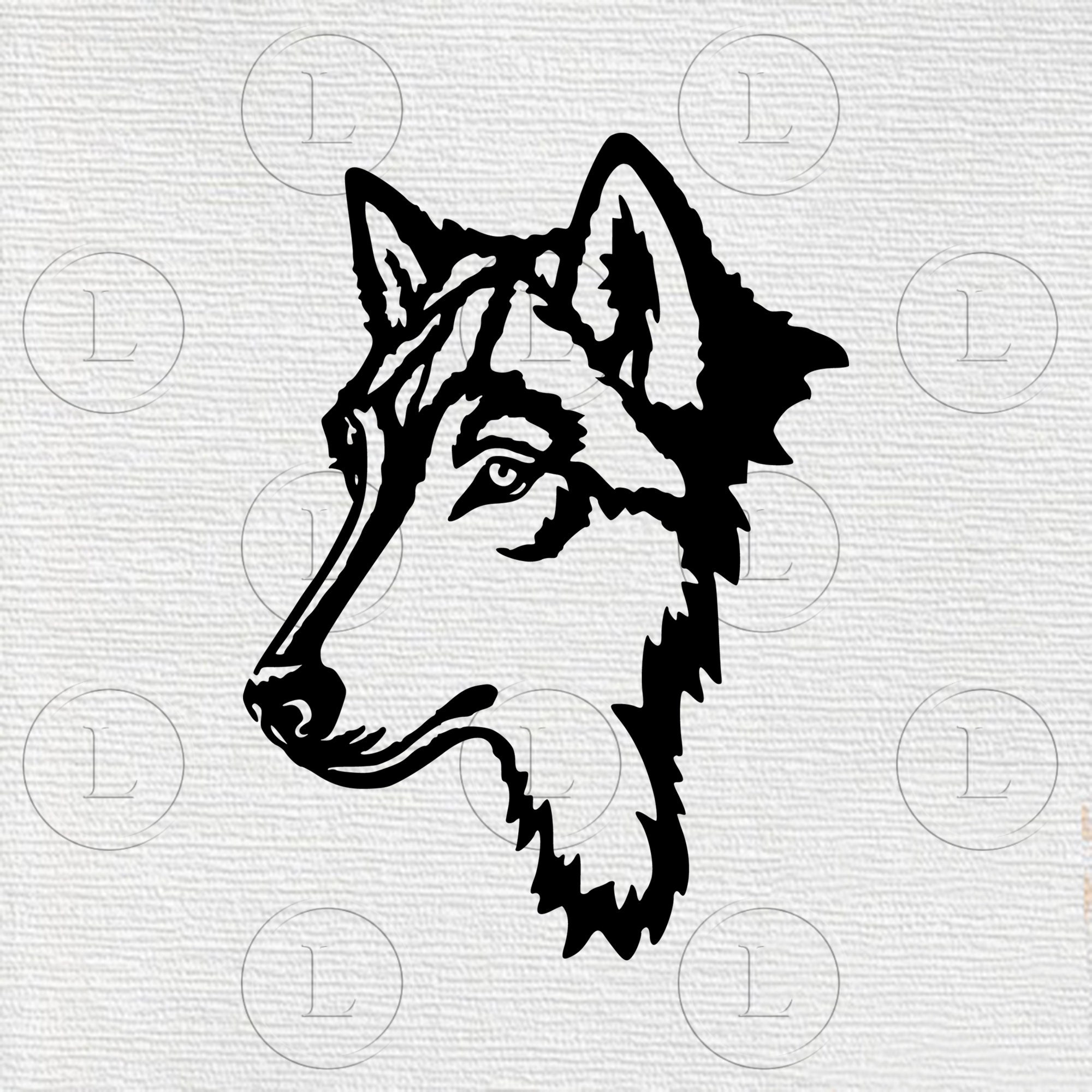 Lobo svg Lobo svg gráficos vectoriales Lobo animal clip art - Etsy México