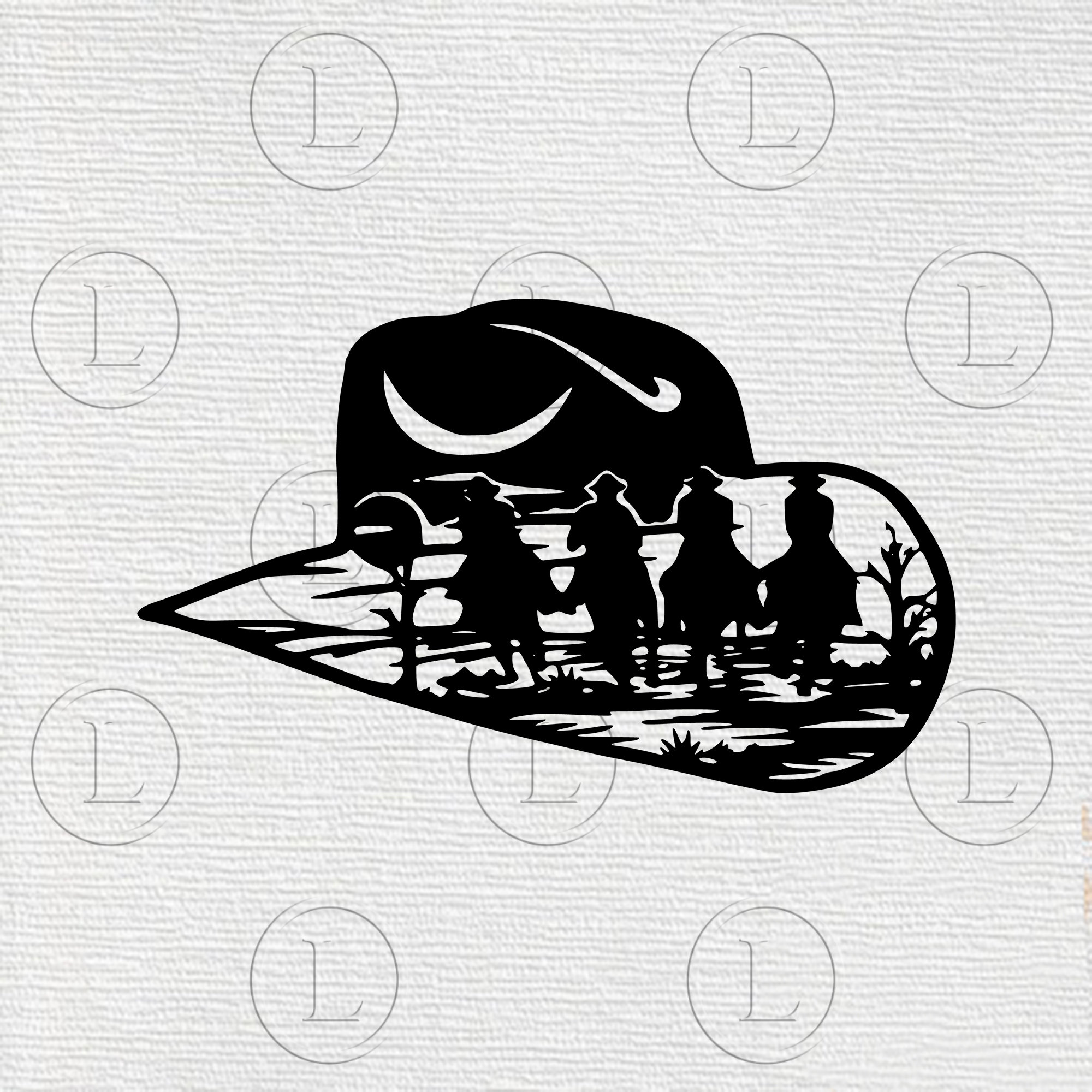 Western Cowboy Riding Horse Svg-western Cowboy Png-western | Etsy