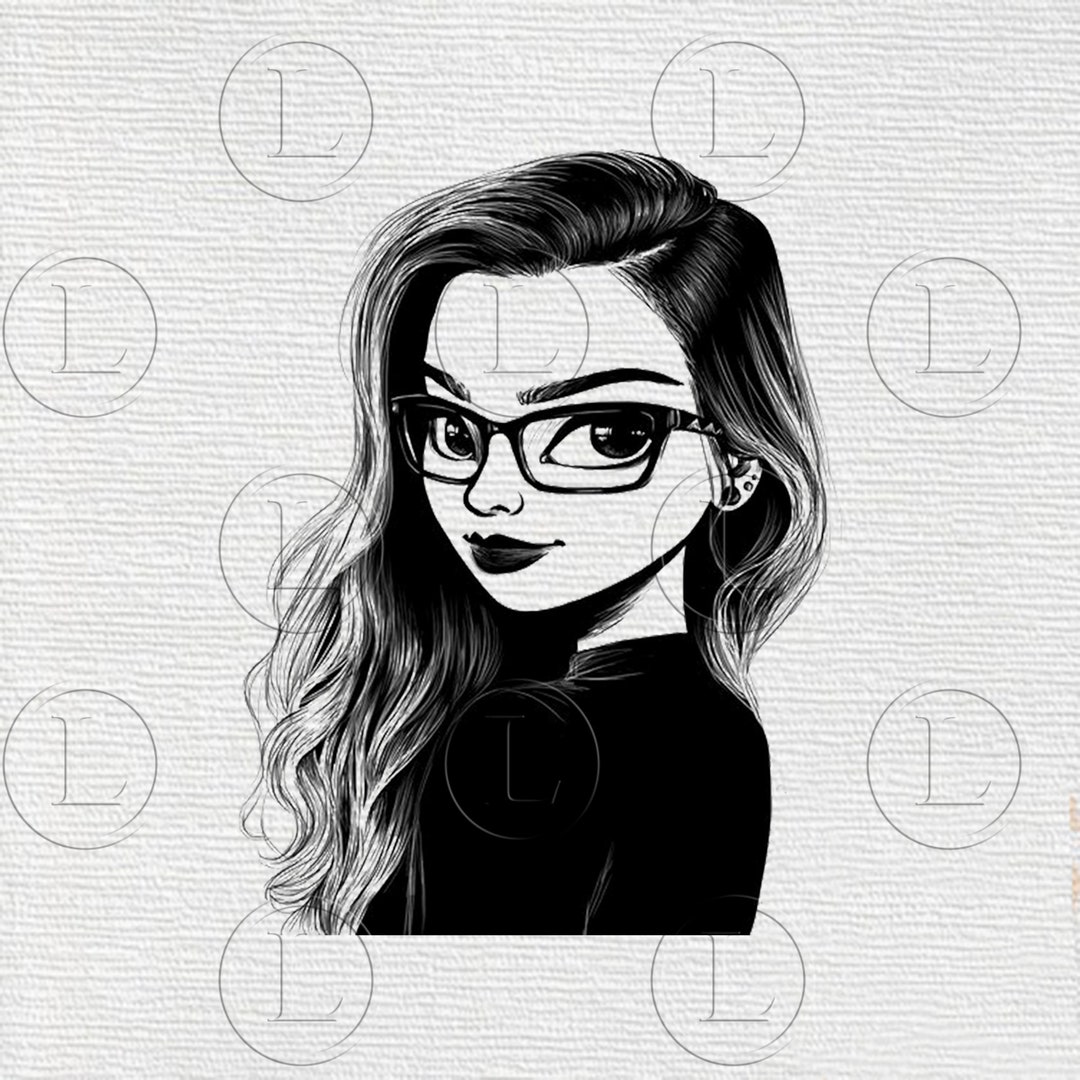 Beautiful Woman Svg File - Woman Svg - Beautiful Woman - Beautiful ...