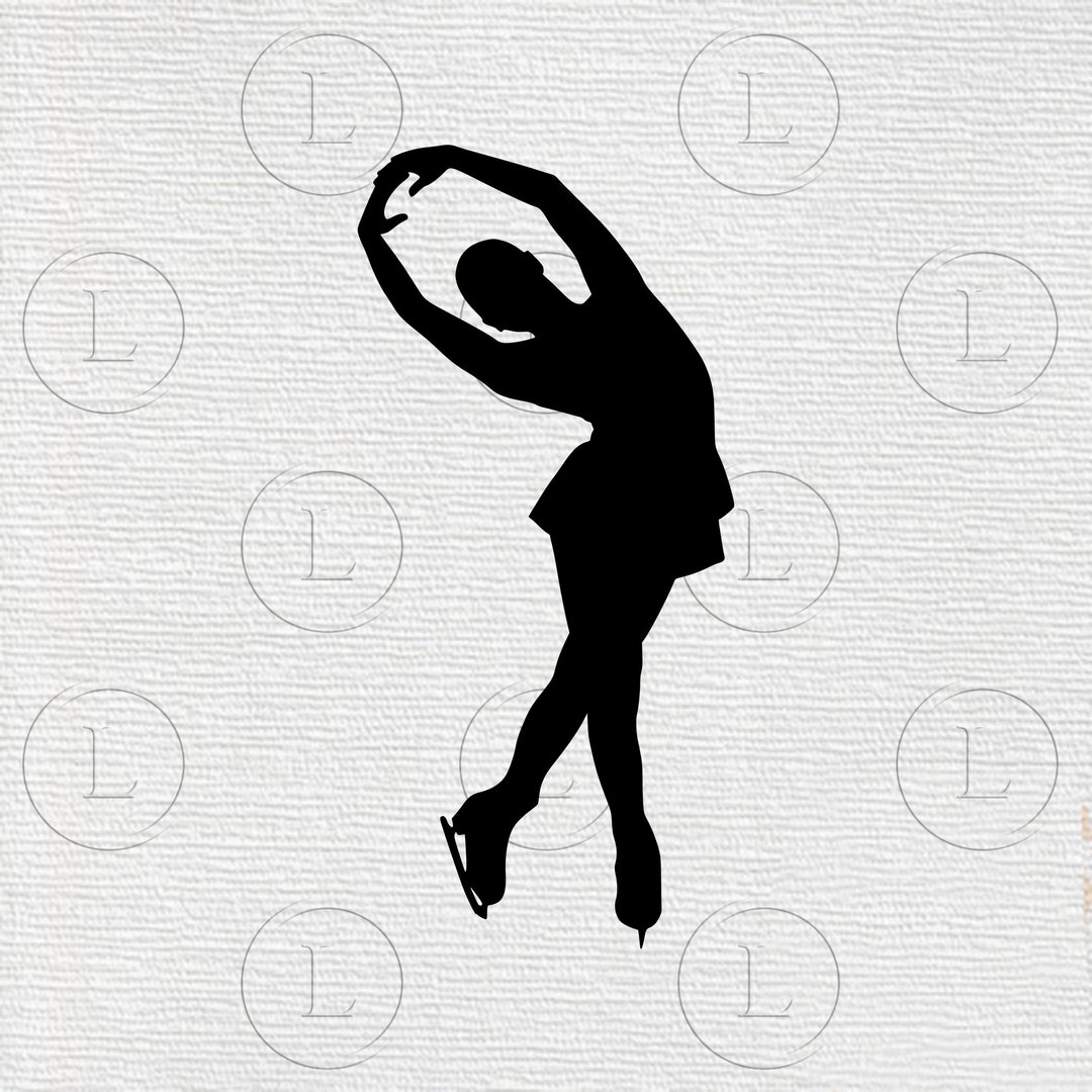 Figure Skating Svg- Figure Skating Vector Graphics- Figure Skating ...