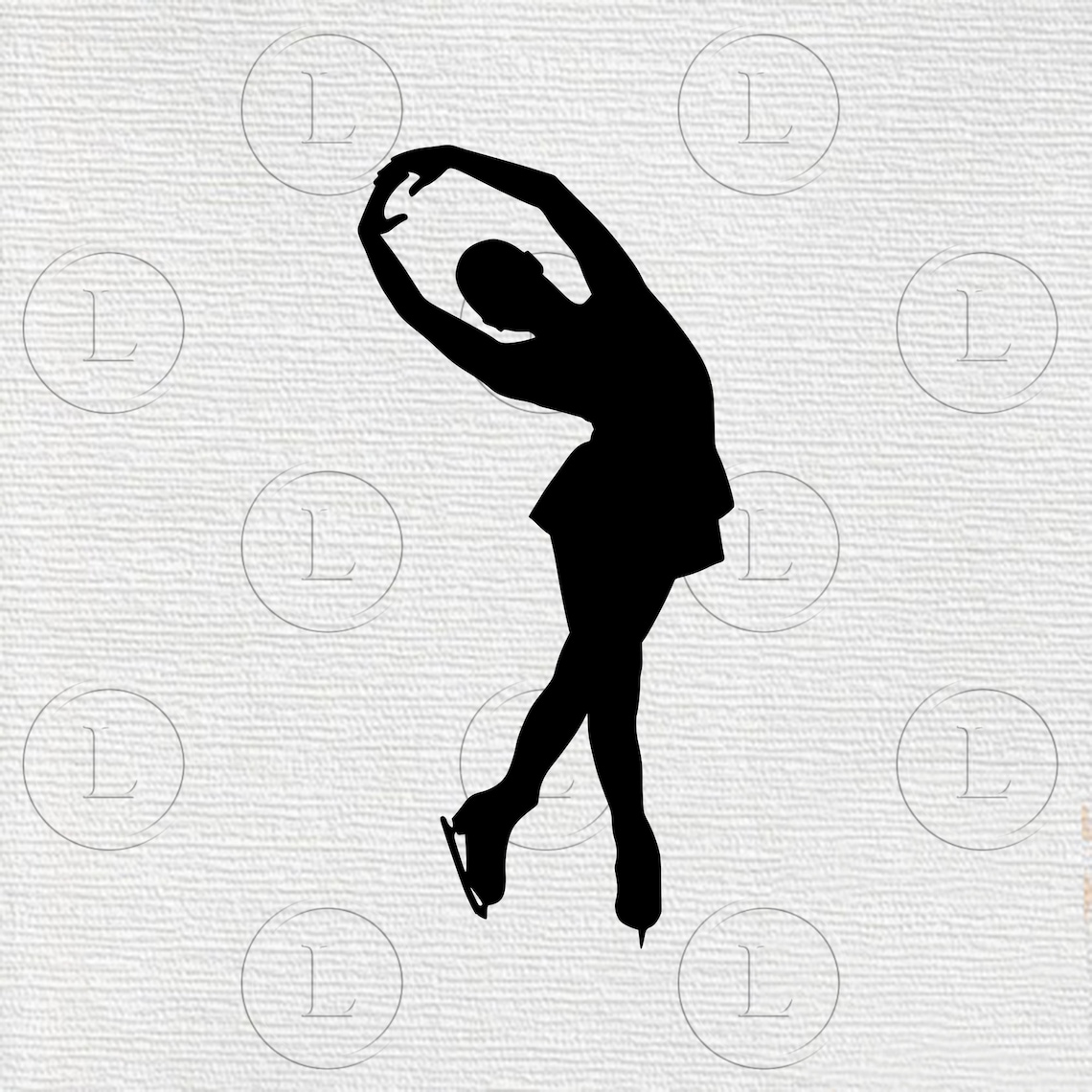 Figure Skating Svg Figure Skating Vector Graphics Figure - Etsy