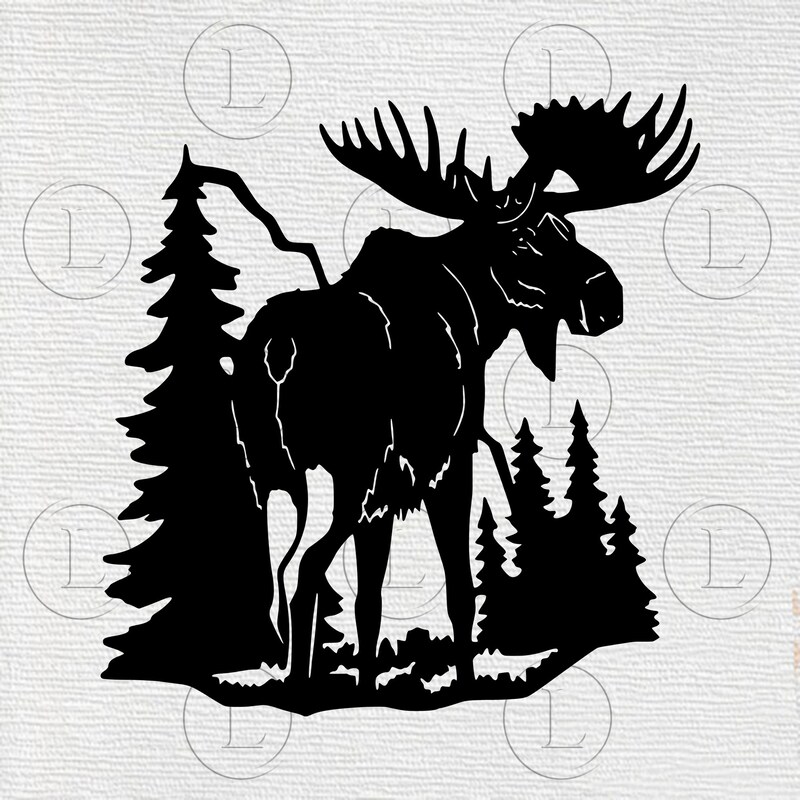Moose Svg - Etsy