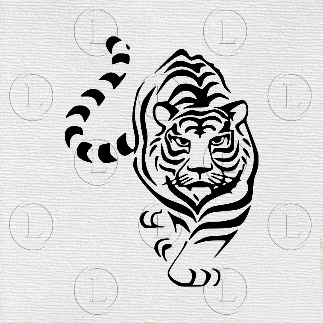 Tiger Svg File Tiger Svg Tiger Animals tiger Animals Clip Art Svg for ...