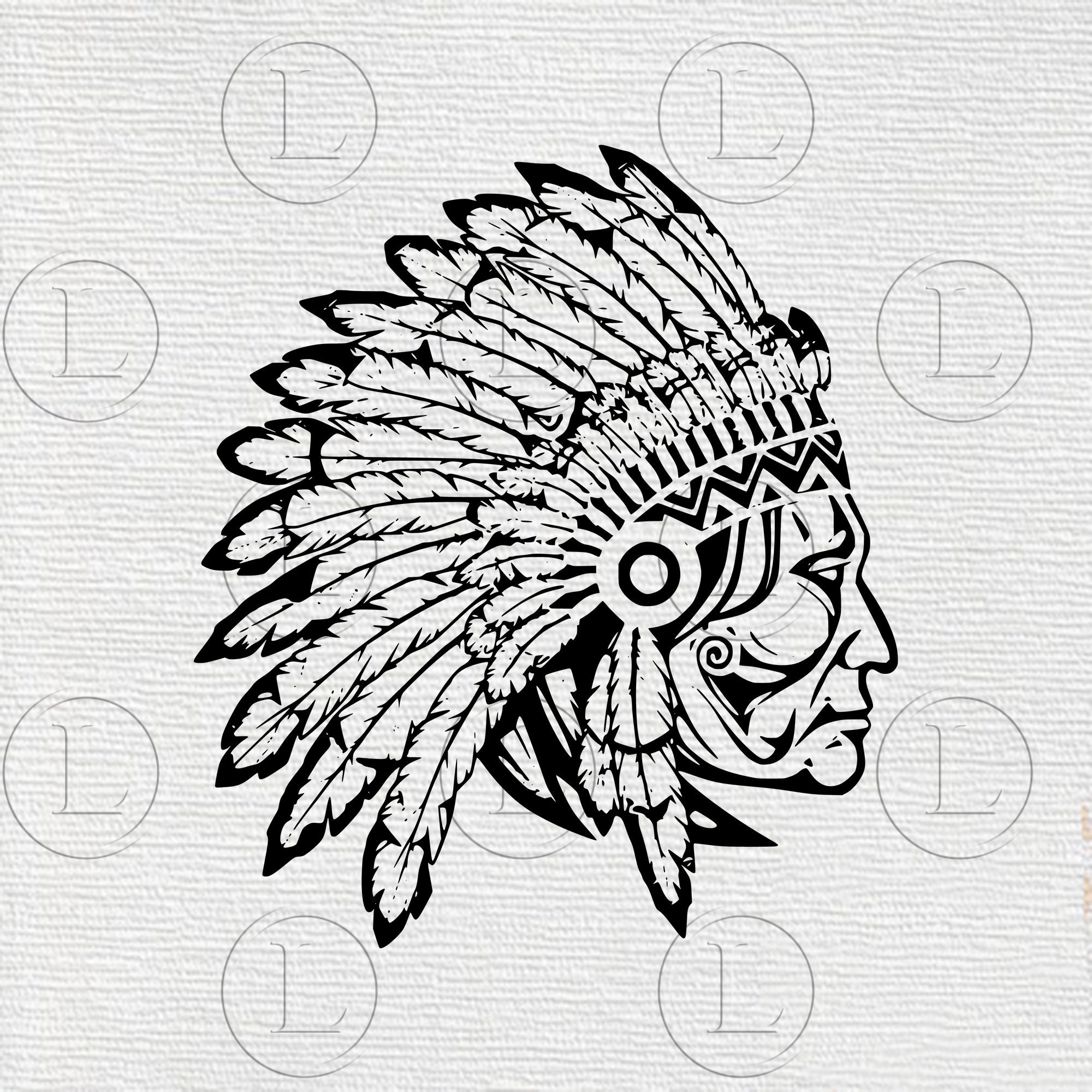 Indigenous Native American Tradish AF svg & jpg digital file Craft ...