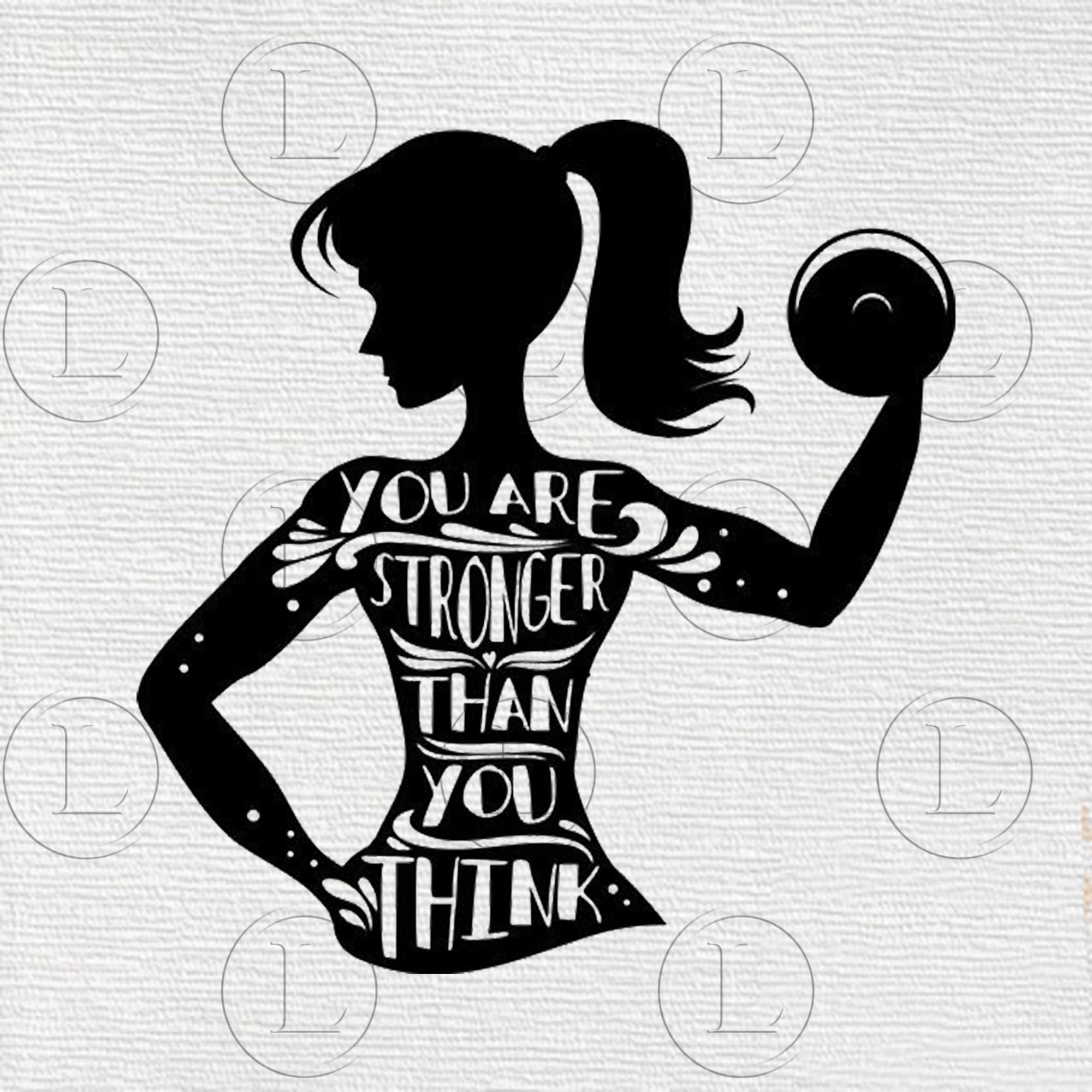 Gym Svg Female Gym Svg Exercise Svg Fitness Svg Work Out Svg The Best